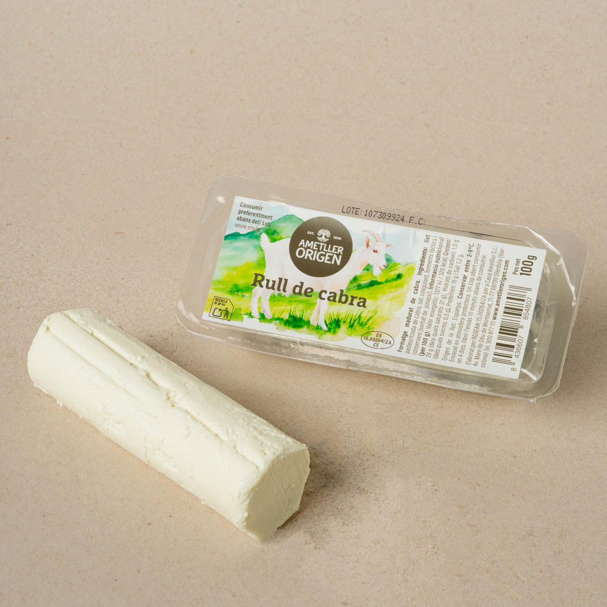 Rulo de cabra Ametller Origen 100 g | Ametller Origen