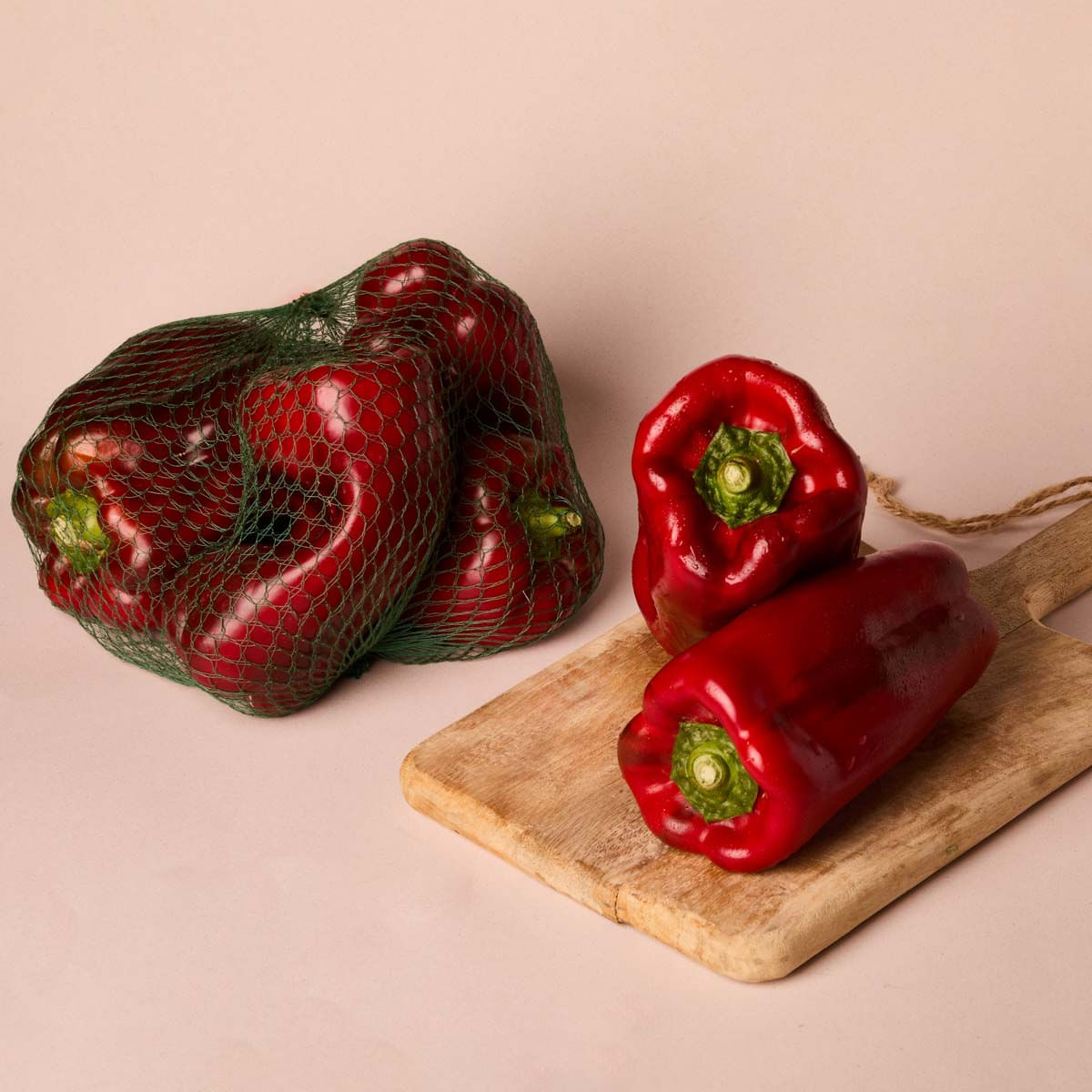 Pebrot Vermell - malla 1,2kg aprox. AmetllerOrigen